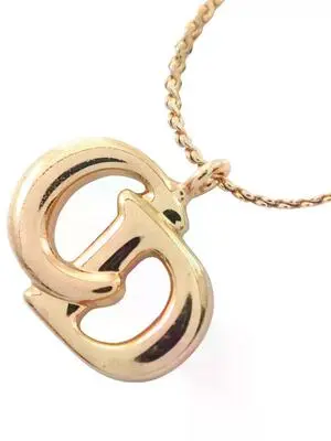 Dior Cd Logo Pendant Necklace