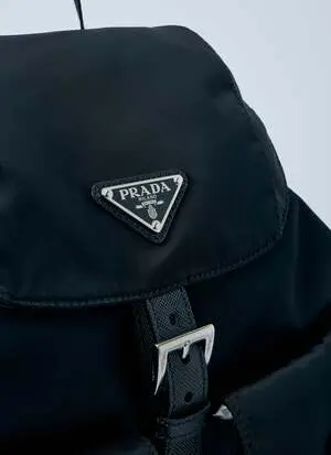 Prada Re-nylon Medium Backpack With Detachable Pouch