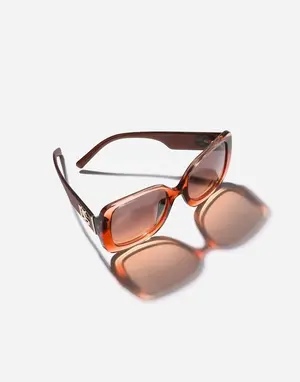 Dolce & Gabbana Orange Gradient Acetate Sunglasses
