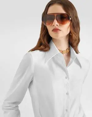 Dolce & Gabbana Stretch Poplin Shirt