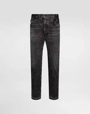 Dolce & Gabbana Denim Trousers - Multicolor
