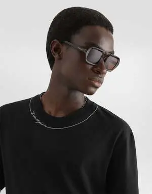 Dolce & Gabbana Cotton T-shirt With Embroidery