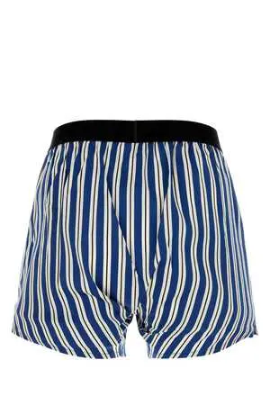 TOM FORD Printed Stretch Satin Boxer