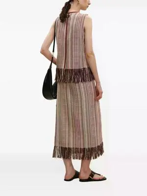 LESS Fringed Vest