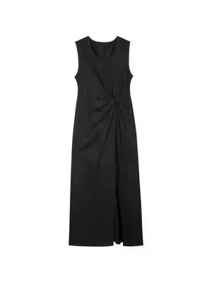 JNBY Twist-detail Sleeveless Dress - Black