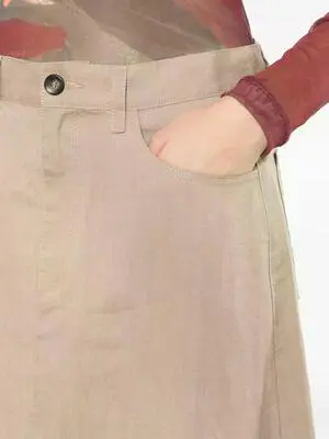 JNBY Ramie Midi Skirt