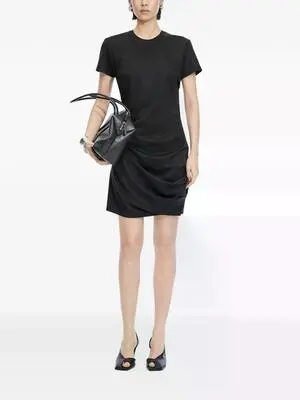 JNBY Ruched Bodycon Dress - Black