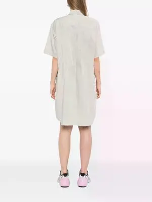 JNBY Crinkled Pinstripe Shirt Dress