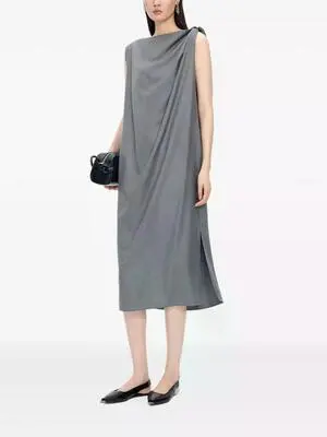 JNBY Draped Cowl Neck Dress