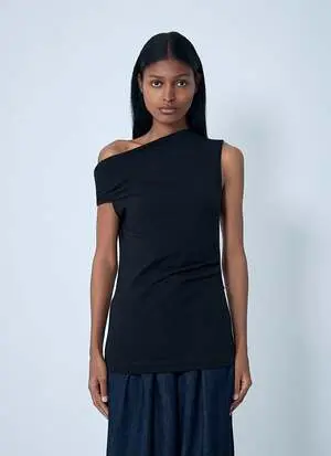 Dries Van Noten Henray Off-the-shoulder Top - Black