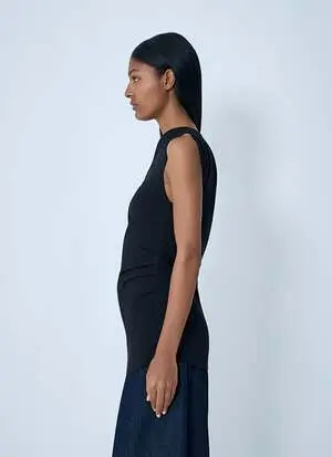 Dries Van Noten Henray Off-the-shoulder Top - Black
