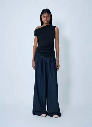 Dries Van Noten Henray Off-the-shoulder Top - Black
