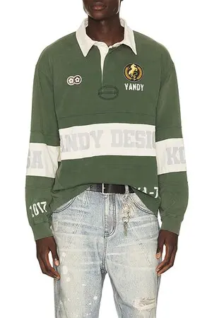 VANDYTHEPINK Washed Long Sleeve Rugby