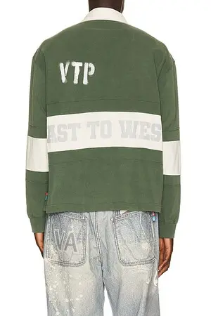 VANDYTHEPINK Washed Long Sleeve Rugby