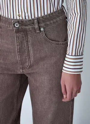 Bottega Veneta Five-pocket Straight-leg Jeans