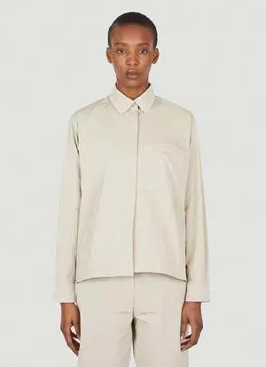 Max Mara Felix Lightweight Shirting Jacket - Cream