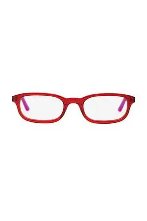 BRU EYEWEAR Flossie Acetate Eyeglasses - Ruby Window