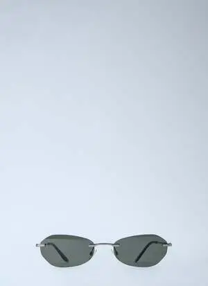 Our Legacy Adorable Oval Rimless Sunglasses