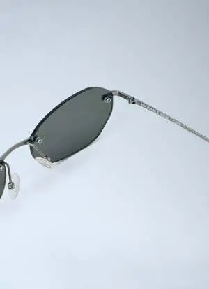 Our Legacy Adorable Oval Rimless Sunglasses