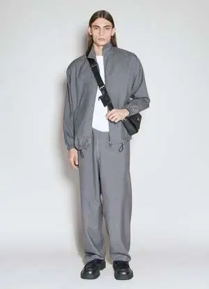 Prada Wool Pants With Exposed Zip-fly Fastening