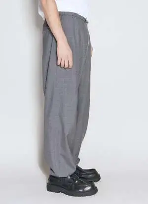Prada Wool Pants With Exposed Zip-fly Fastening