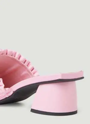 GANNI Smock Kitten Heel Mules