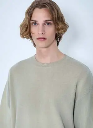 Our Legacy Distressed Fine Knit Crewneck Sweater - Multicolor