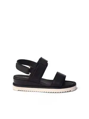Lukure Cannes Platform Sandals - Black