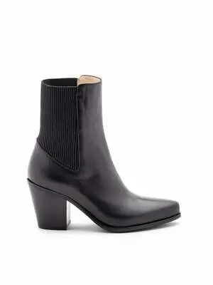 Lukure Mid Heel Booties