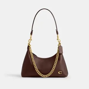 COACH Juliet Shoulder Bag 25 In Glovetanned Leather - Brass/maple