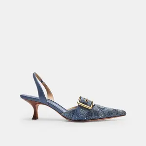 COACH Margot Slingback With Crystal Signature