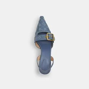 COACH Margot Slingback With Crystal Signature