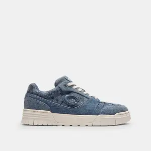 COACH Soho Sneaker In Signature Denim - Denim Blue