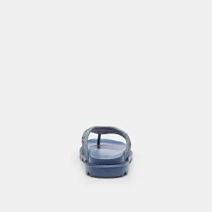 COACH Brynn Crystal Signature Thong Sandals - Denim
