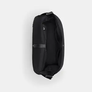COACH Lane Messenger In Signature Nylon - Black