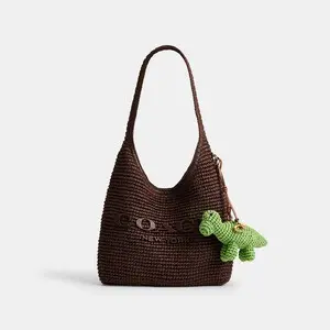 COACH Dino Bag Charm - Green