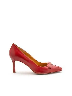 Lukure Lucrezia High Heel Pumps - Dark Red
