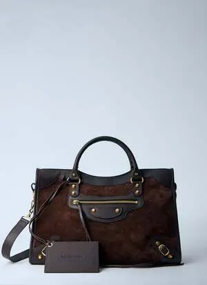 Balenciaga Le City Bag Medium - Brown