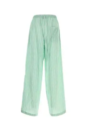 Balenciaga Embroidered Cupro Blend Pyjama Pant
