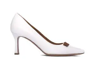 Lukure Lucrezia High Heel Pumps - White