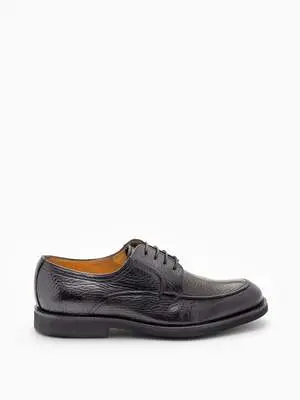 Lukure Henry Deer Skin Lace-up Derby Shoes