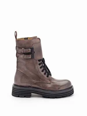 Lukure Lace Up Boots For Women