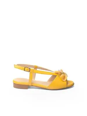 Lukure Ambre Floral Embellished Sandals