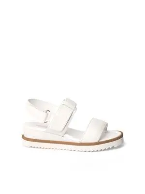 Lukure Cannes Platform Sandals - White