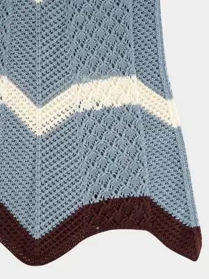La DoubleJ Chevron Knit Color Block Top