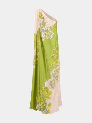 La DoubleJ Swathe Placée Pink Silk Twill Roy Dress