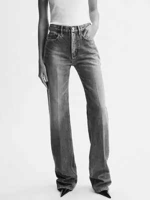Saint Laurent Zip Up Jeans For Women