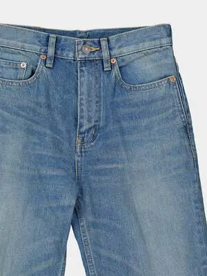 Saint Laurent Yves" Flared Jeans In Midi Denim