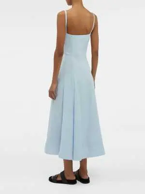 Gabriela Hearst Magritte Midi Dress - Blue