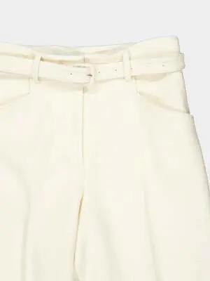 Gabriela Hearst Norman Trousers - White